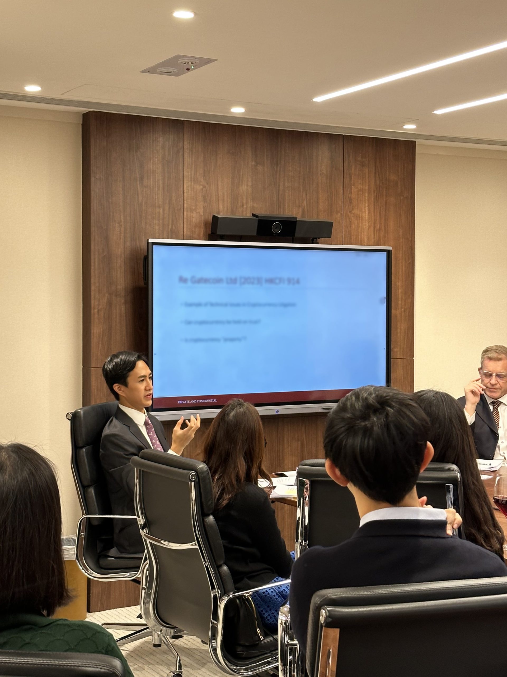 Marc Corlett KC and Sebastian Leung Gave CPD Seminar on Crypto ...
